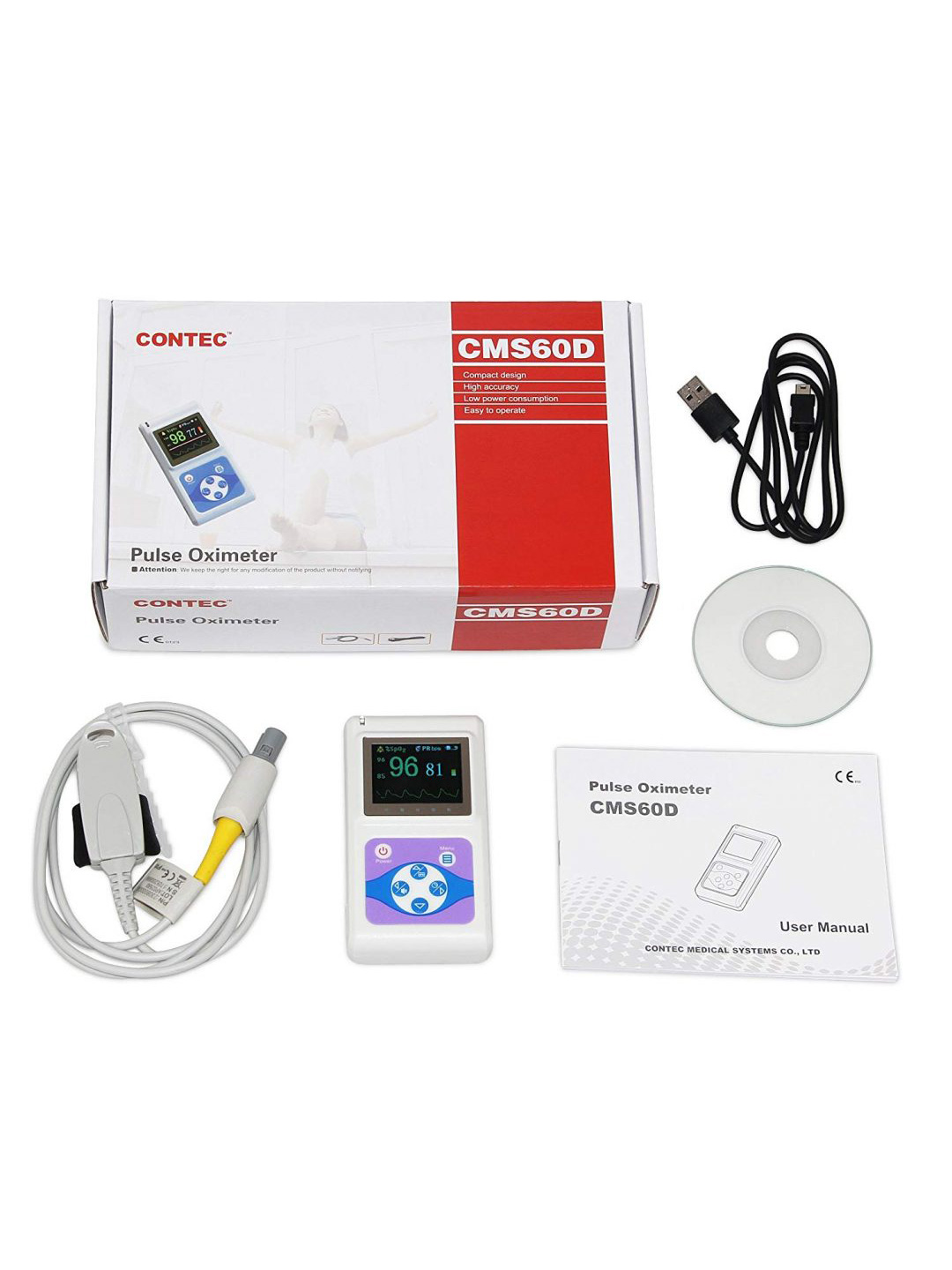 Contec El Tipi Pulse Oksimetre CMS60D - CMS60D