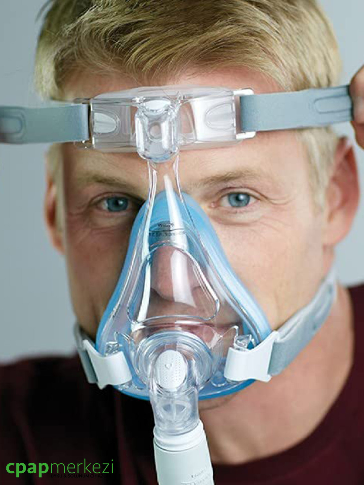 Philips Respironics Amara Gel Full Face CPAP Maskesi - CP353F62030