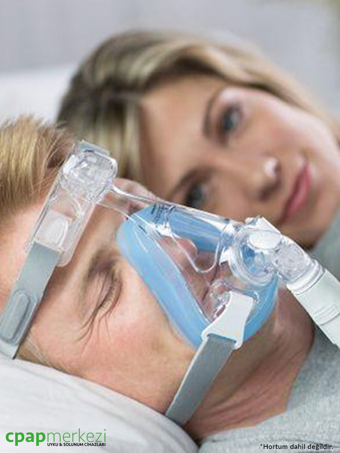 Philips Respironics Amara Gel Full Face CPAP Maskesi - CP353F62030