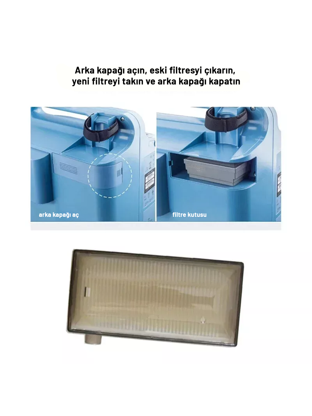 Philips EverFlo Oksijen Konsantratörü İçin Uyumlu PAL Filtre - 437788