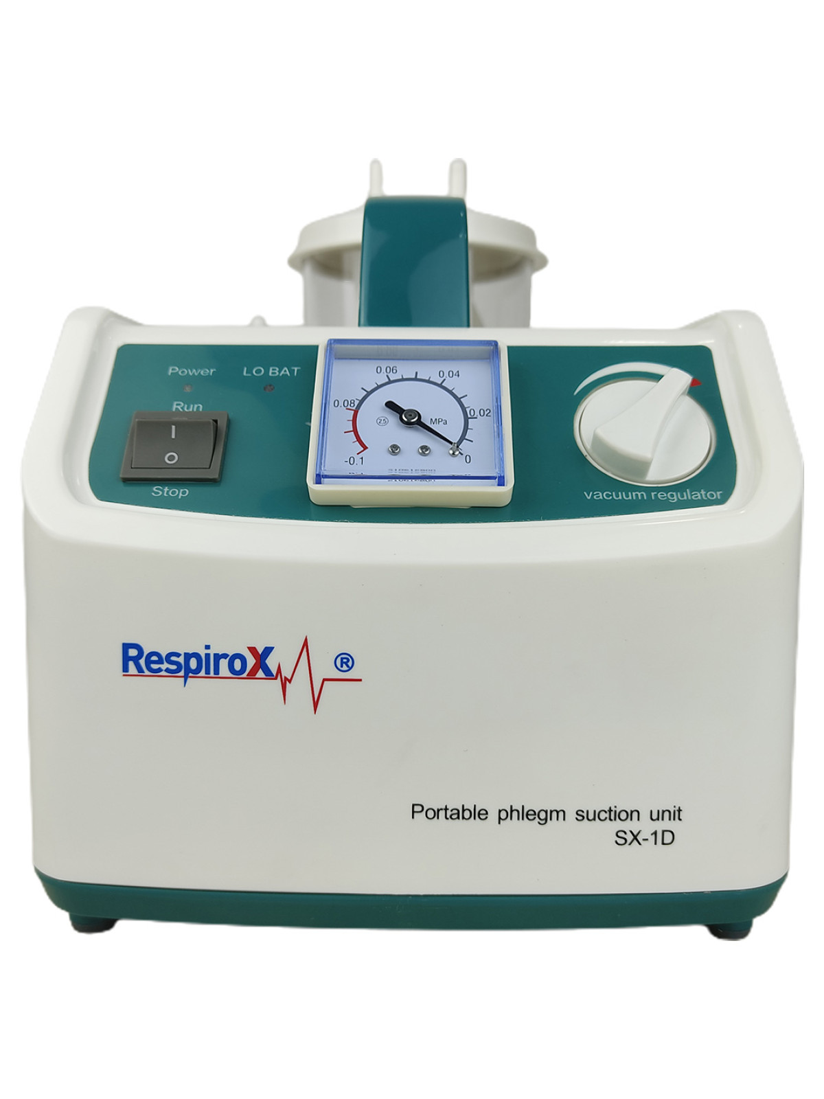 Respirox SX-1D Bataryalı Aspiratör Balgam Cihazı - SX1D